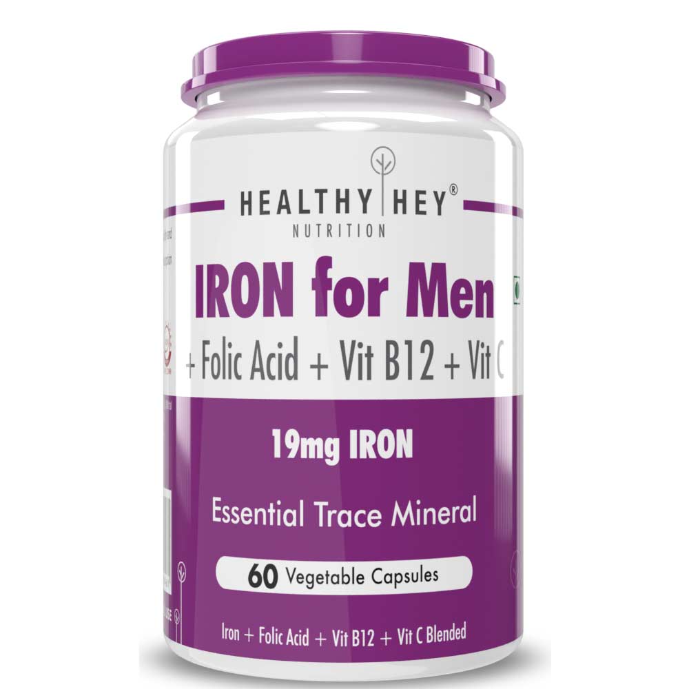 Iron for Men with Vit B12 Folic Acid & Vit C at Best Price in India ...