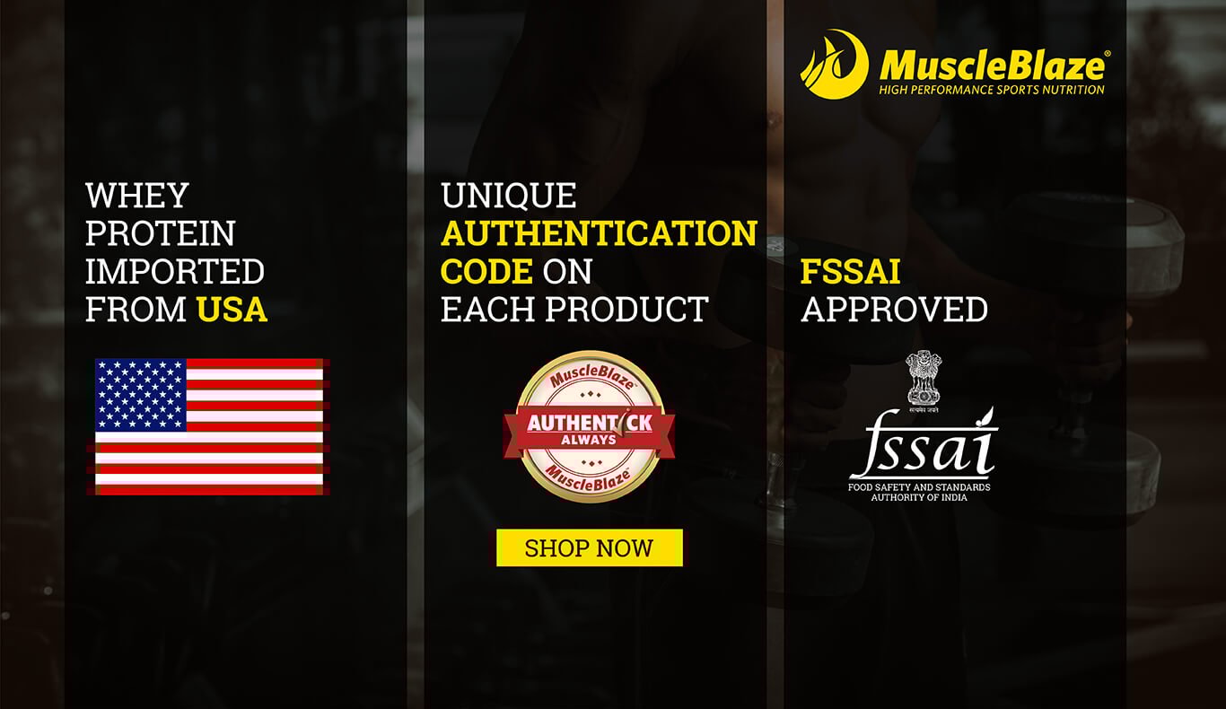 MuscleBlaze - India's Best BodyBuilding Supplements Manufacturer 
