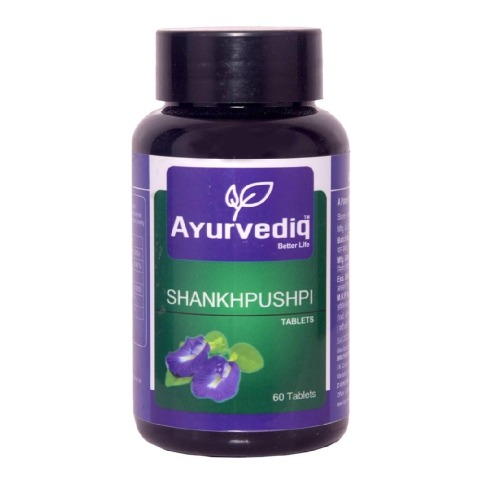 Ayurvediq Better Life Shankhpushpi, 60 tablet(s) at Best Price in India ...